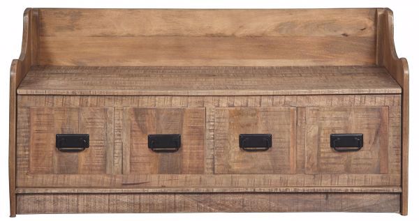 GARRETTVILLE STORAGE BENCH | Adcock Furniture & Design