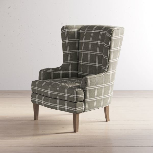 GRAPHITE LACROIX ACCENT CHAIR | Adcock Furniture & Design