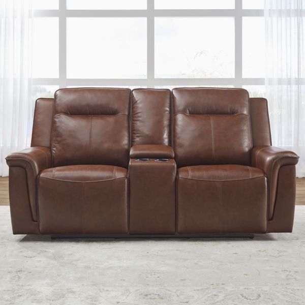 AVERY POWER LOVESEAT | Adcock Furniture & Design