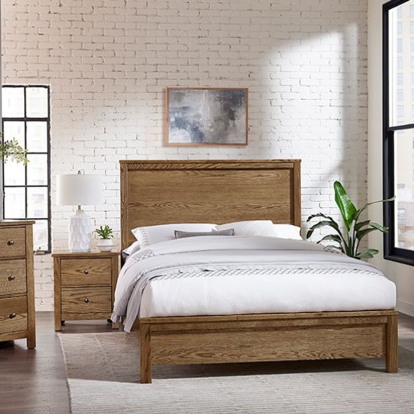 FUNDAMENTALS NATURAL QUEEN BED | Adcock Furniture & Design