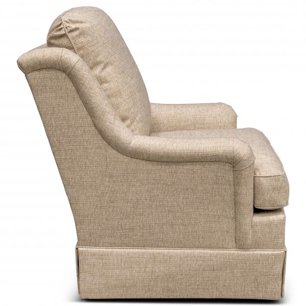 FOXFIELD TAN SWIVEL CHAIR | Adcock Furniture & Design